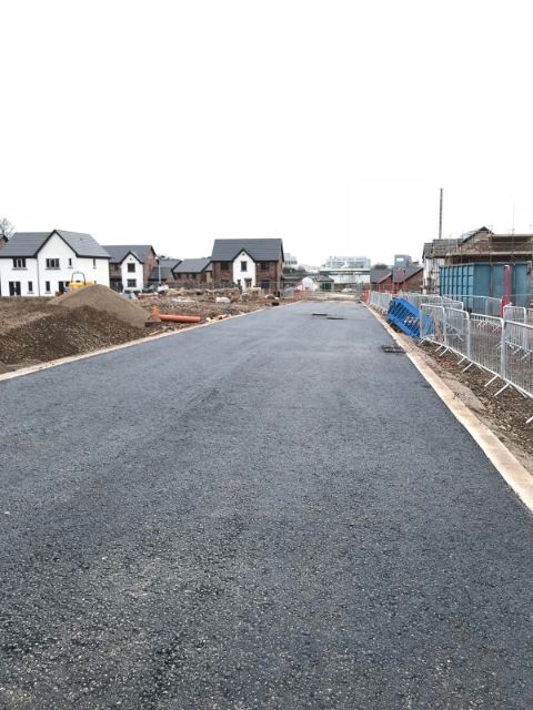 Housing Development - Roads & Sewers - Grant Ltd - Civil Engineering ...